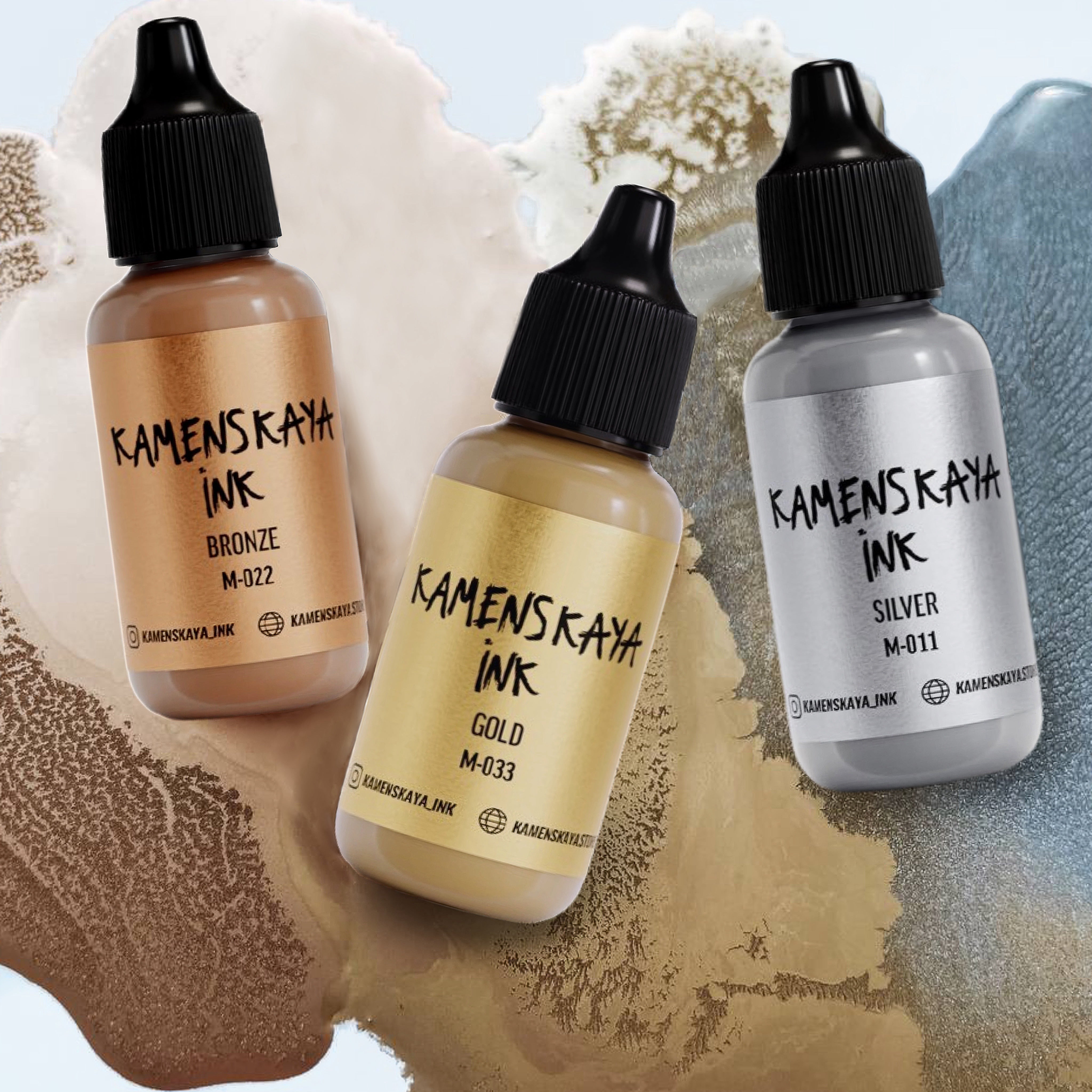 Metallic Alcohol Inks – KAMENSKAYA