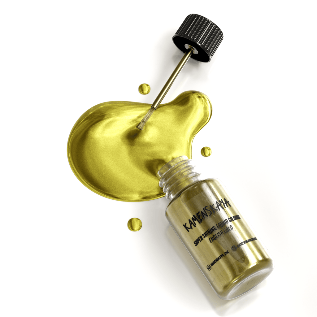 Liquid gilding 'English gold' – KAMENSKAYA